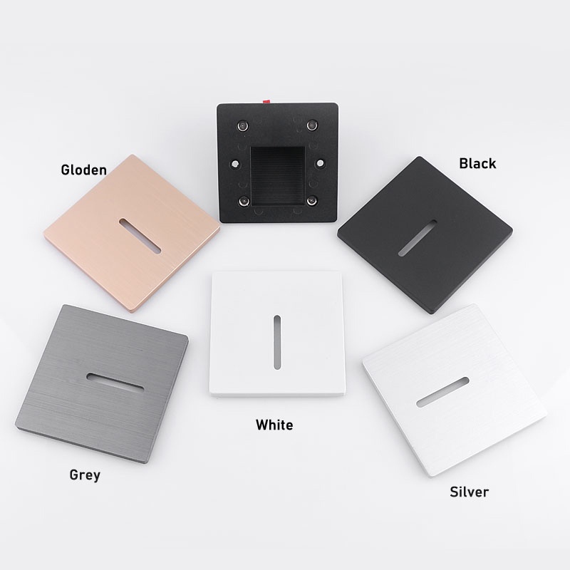 Indoor Recessed LED Wall Light Interior Stair Step Lamp 3W AC85-265V ...