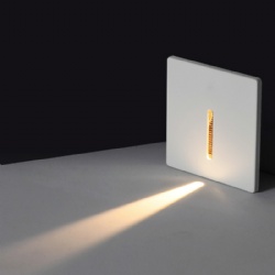 Indoor Recessed LED Wall Light Interior Stair Step Lamp 3W AC85-265V ...